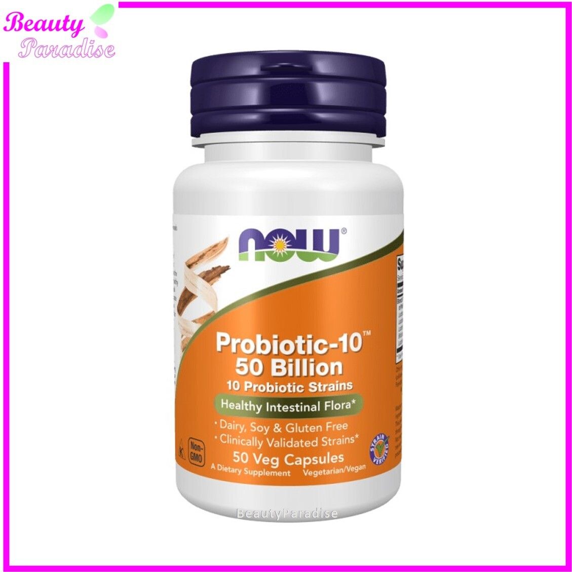 NOW Foods | 特強活性益生菌500億50粒素食膠囊 腸道胃健康 消化 免疫力 美國GMP品質認證 雙歧桿菌 [原裝平行進口 ...