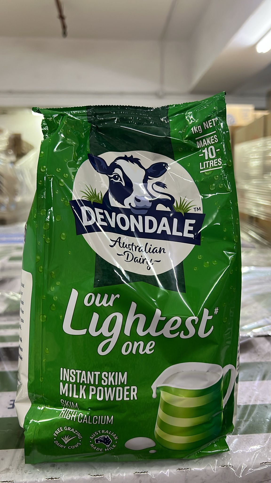 德運 | Devondale 德運 即沖脫脂奶粉1KG 綠色 (平行進口) | HKTVmall 香港最大網購平台