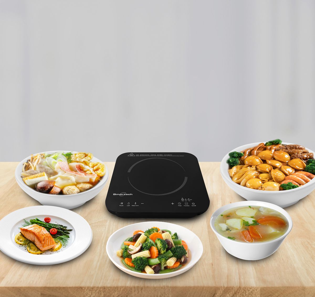 Smartech | “Smart Touch” Intelligent Induction Cooker (SC-2978 ...