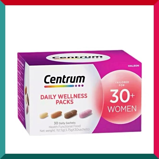 Centrum | Centrum Daily Wellness Pack Women 30+ 30 packs | HKTVmall The Largest HK Shopping Platform