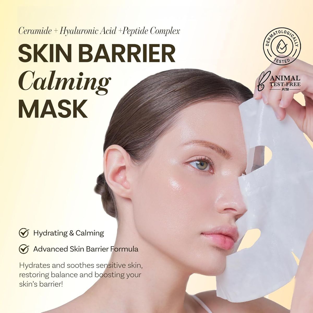 ongredients | Skin Barrier Calming Mask Sheet 5ea Set (+1ea) Parallel ...