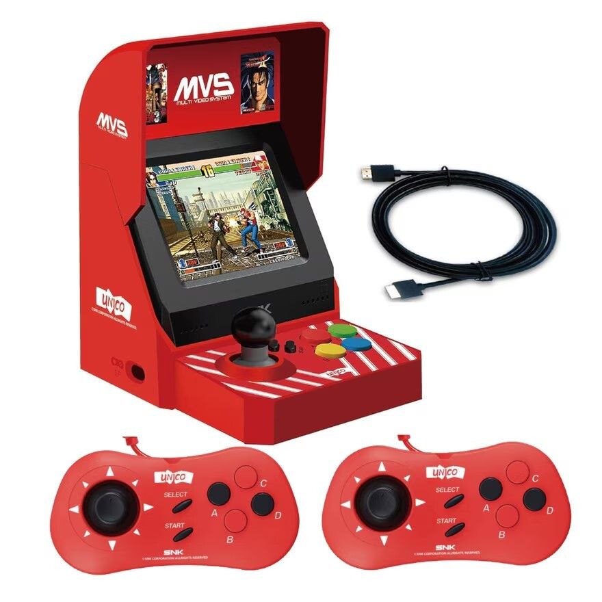 UNICO | MVS Mini Deluxe 3.5吋 迷你小街機 (連遊戲手掣 x 2個) 香港行貨 | HKTVmall 香港最大網購平台