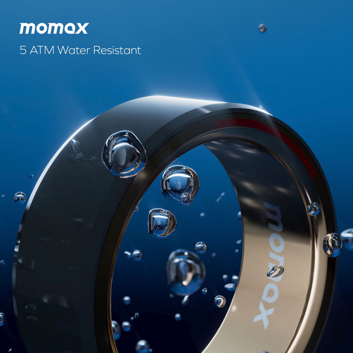 MOMAX | 1-Sense Active 智能戒指 (黑色)(#7 -55mm) - SG1S1D | 尺碼 : 7 | HKTVmall ...