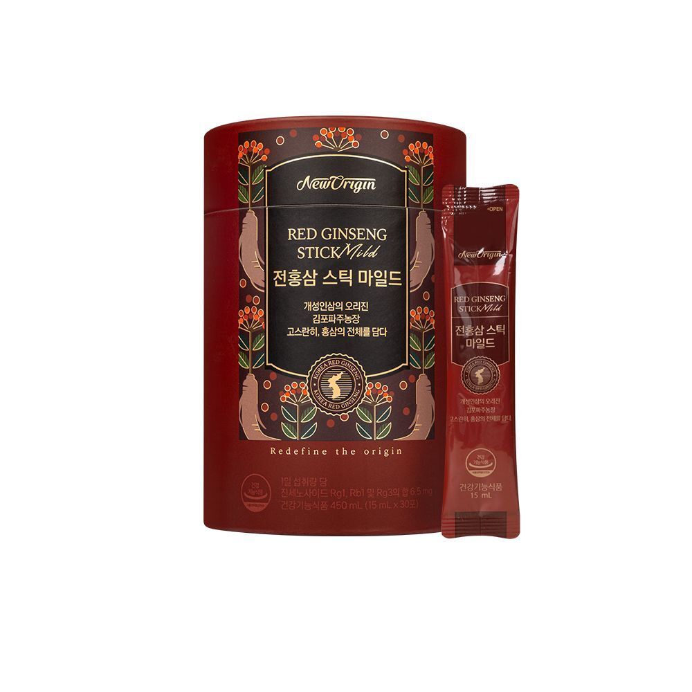 New Origin | Whole Red Ginseng Stick Mild (30 Packs)Immunity/Fatigue ...