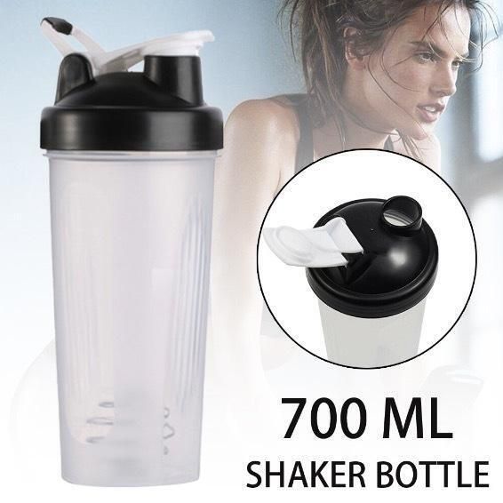 日本暢銷 | 700ML portable fitness plastic shaker cup, protein powder ...