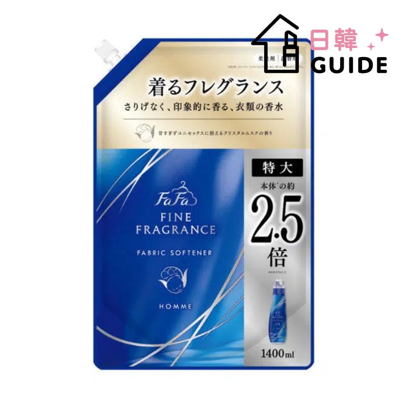 Nissan FaFa | Fine Fragrance Perfumed Fabric Softener Refill - Crystal Musk 1400ml(Parallel ...