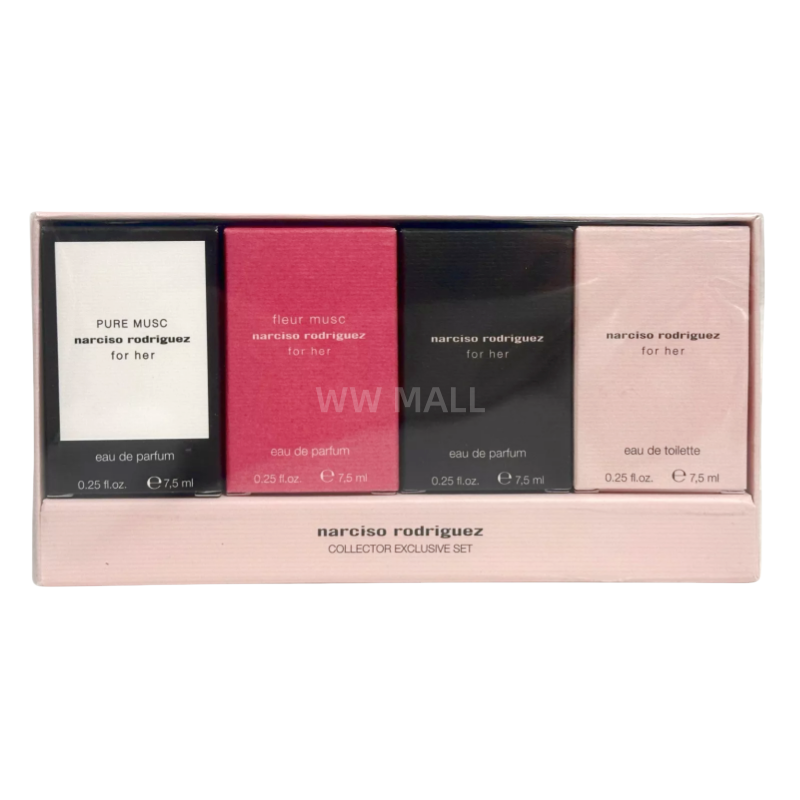 Narciso Rodriguez | Pour SA FLEUR PURE MUSC Mini Set Parfum 4x 7.5ml ...