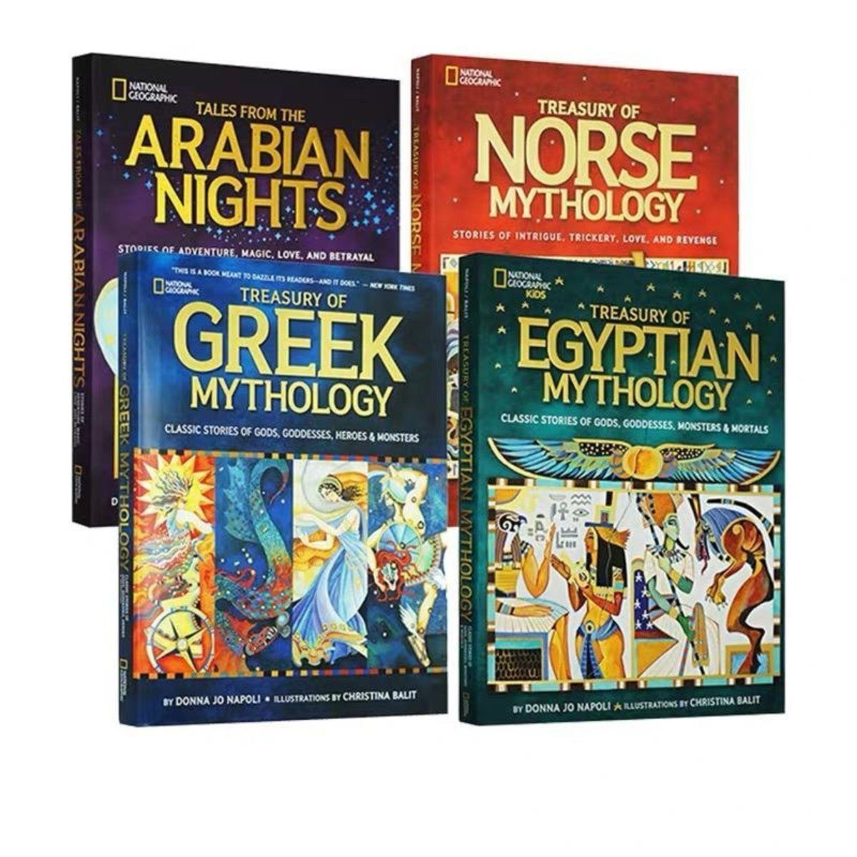 National Geographic Kids | Treasury of Greek Mythology , Norse ...