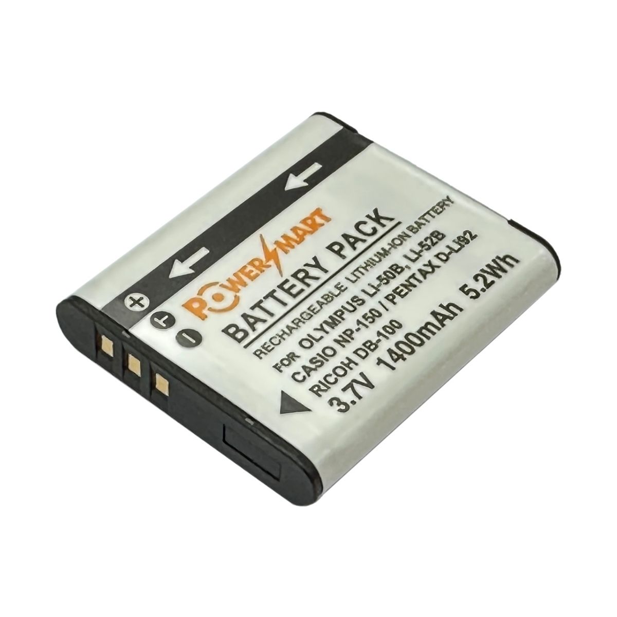 POWERSMART | Olympus Li-50B Li-52B 代用鋰電池 Casio NP-150/Pentax D-Li92 ...