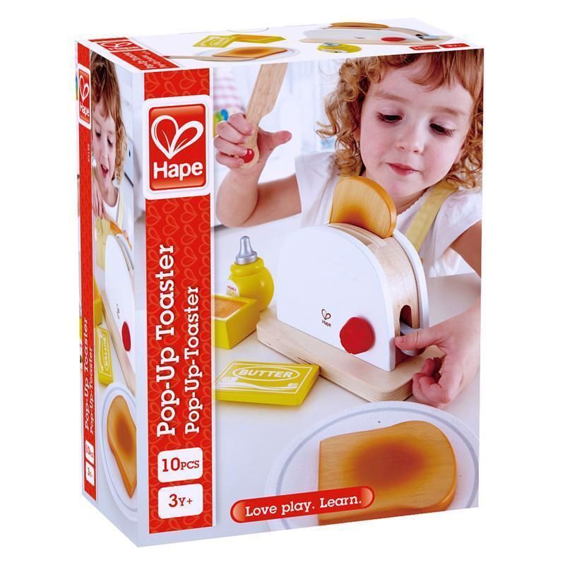 Hape | Hape Pop-up Toaster Set 北歐風烤麵包機玩具 | HKTVmall 香港最大網購平台