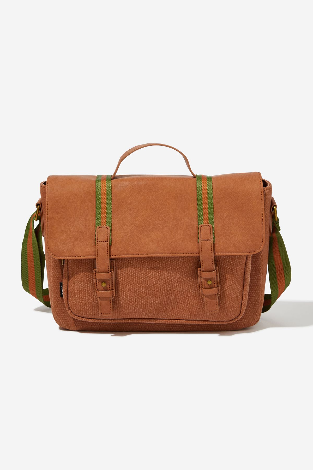 COTTON ON | Typo - Arthur Satchel Crossbody Bag - Tan | HKTVmall 香港最大網購平台