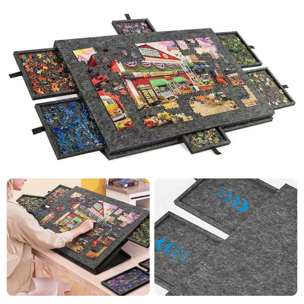 Tuenmall | Foldable Puzzle Sorting Felt Mat with Stand | HKTVmall The ...