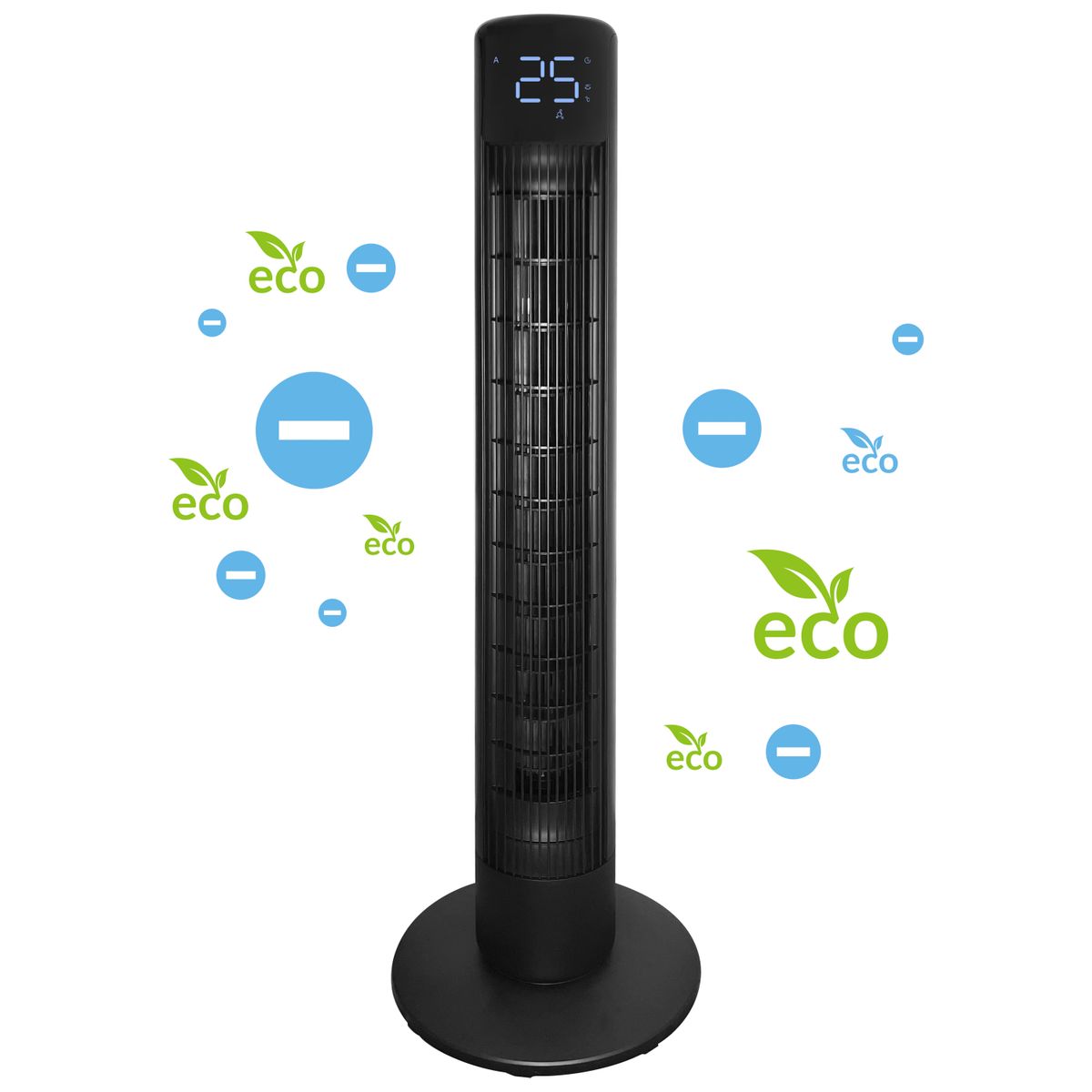 Smartech | “Eco Tube” Intelligent Ionic Oscillating Tower Fan (SF-8278 ...