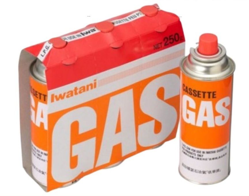 Iwatani | Butane Gas Cartridge 250g x 3pcs | HKTVmall The Largest HK ...