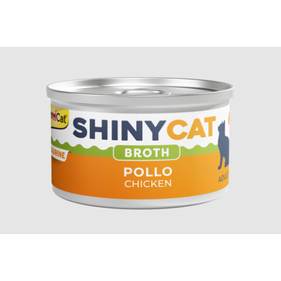 GimCat | ShinyCat Chicken Broth Cat Food cans EXP : 07/2027(3143 ...