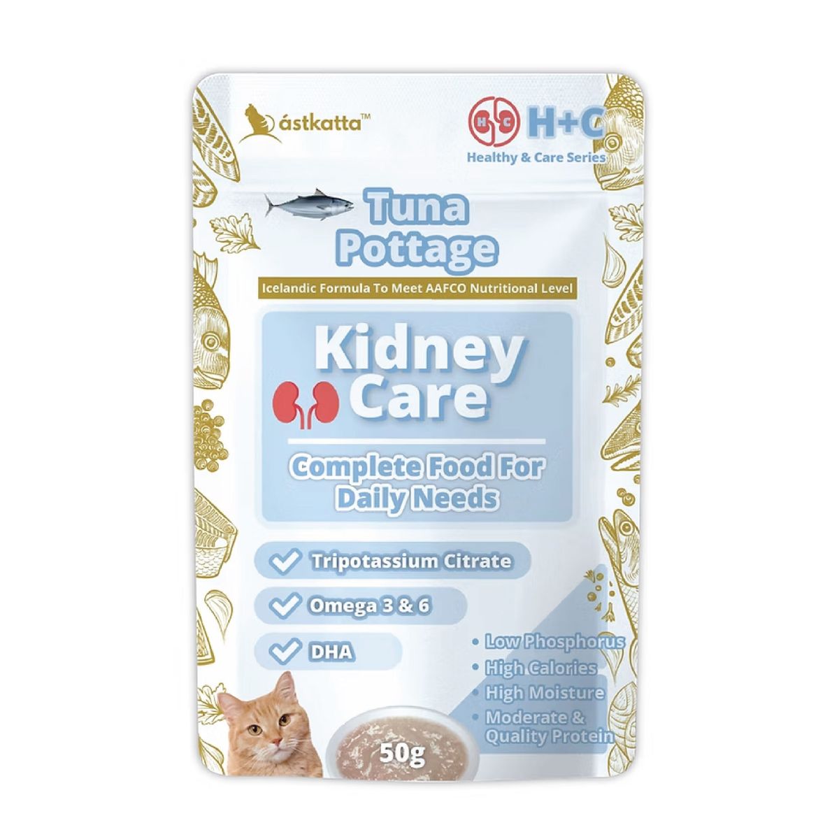 ástkatta | Astkatta Kidney Care - Tuna Pottage (Blue) [50g] | HKTVmall ...