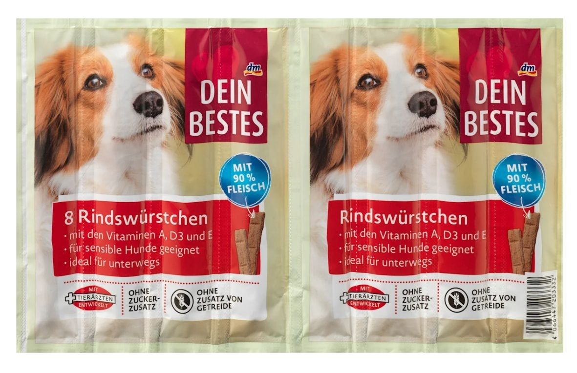 DEIN BESTES | 德國狗零食肉條 牛肉腸-小食咬棒8條獨立裝(平行進口)最佳食用日期:24.04.2026 | HKTVmall ...