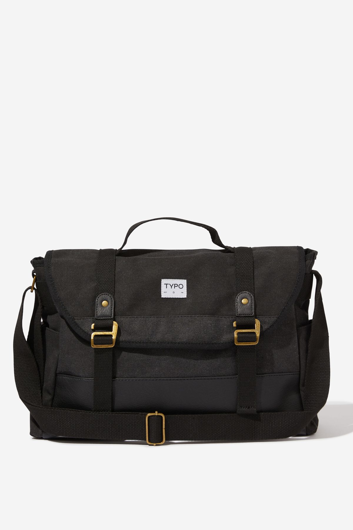 COTTON ON | Typo - Explorer Satchel Bag - Black | HKTVmall 香港最大網購平台