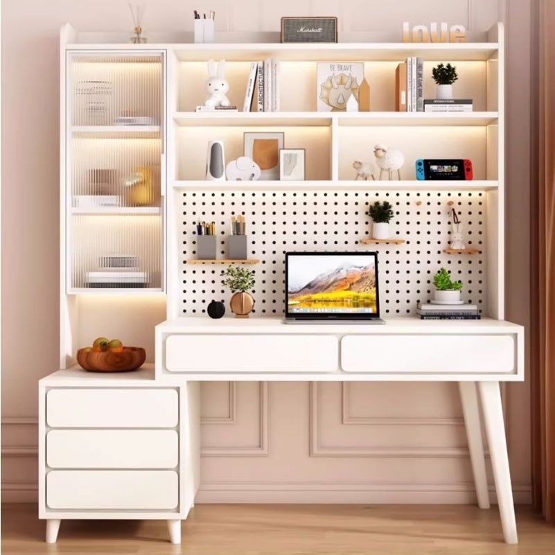 Carpenter | Computer desk with bookcase and bookshelf combination ...