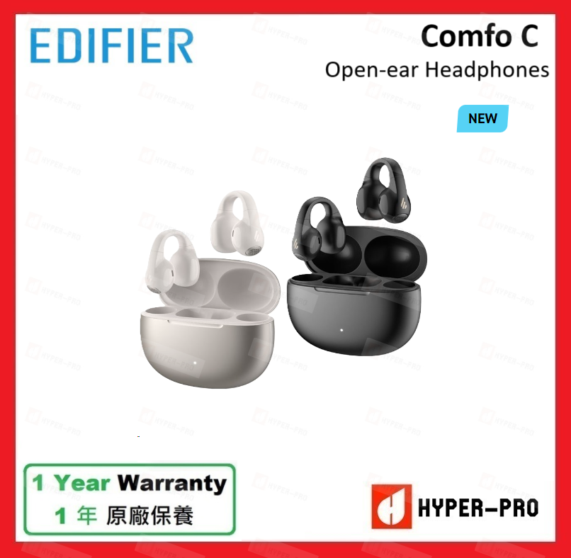 EDIFIER | Comfo C 無線 開放式 耳機 - 黑色 | 顏色 : 黑色 | HKTVmall 香港最大網購平台