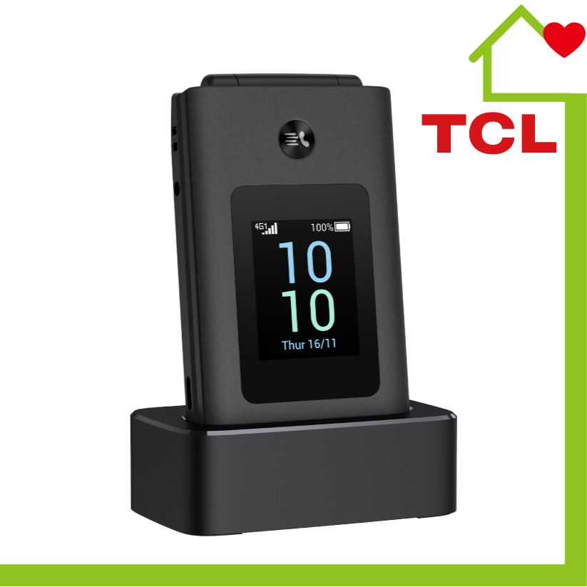 TCL | OneTouch 4043 4G 翻蓋摺蓋式手機 │FM 收音機│支援多國語言│家居電話 | 行山電話 | 緊急聯絡人 | 顏色 ...
