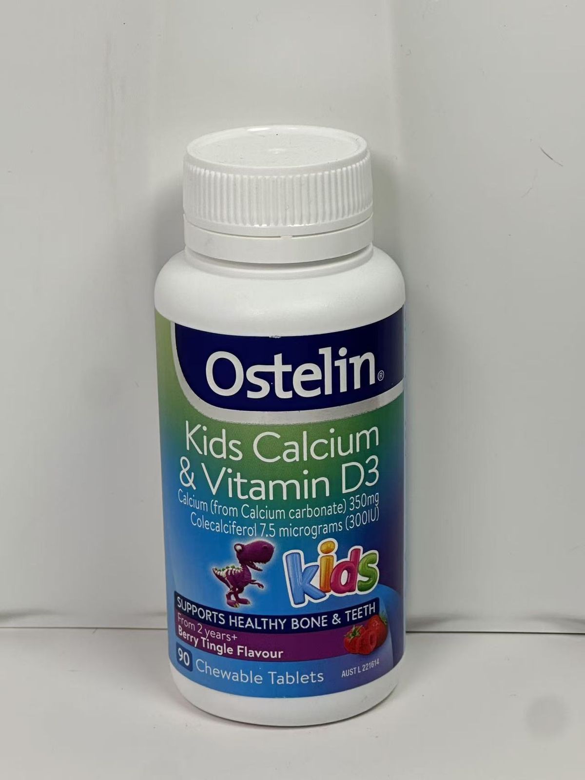 Ostelin | Ostelin - Kids Vitamin D3 & Calcium 90 Chewable Tablets Berry ...