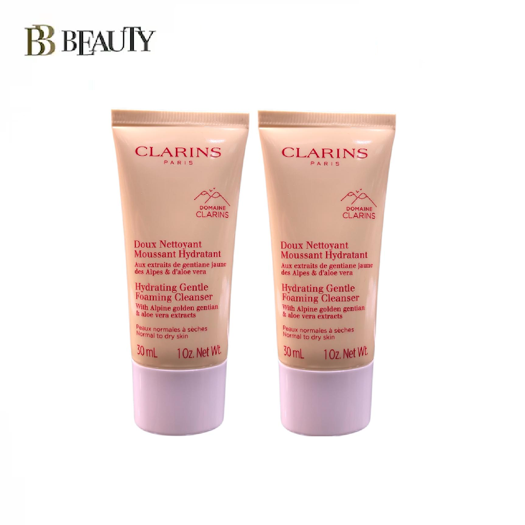 CLARINS | 植萃溫和潔面泡沫(中性至乾性肌適用) 30MLX2 ( 平行進口 )3666057216657X2 | HKTVmall 香港最大網購平台