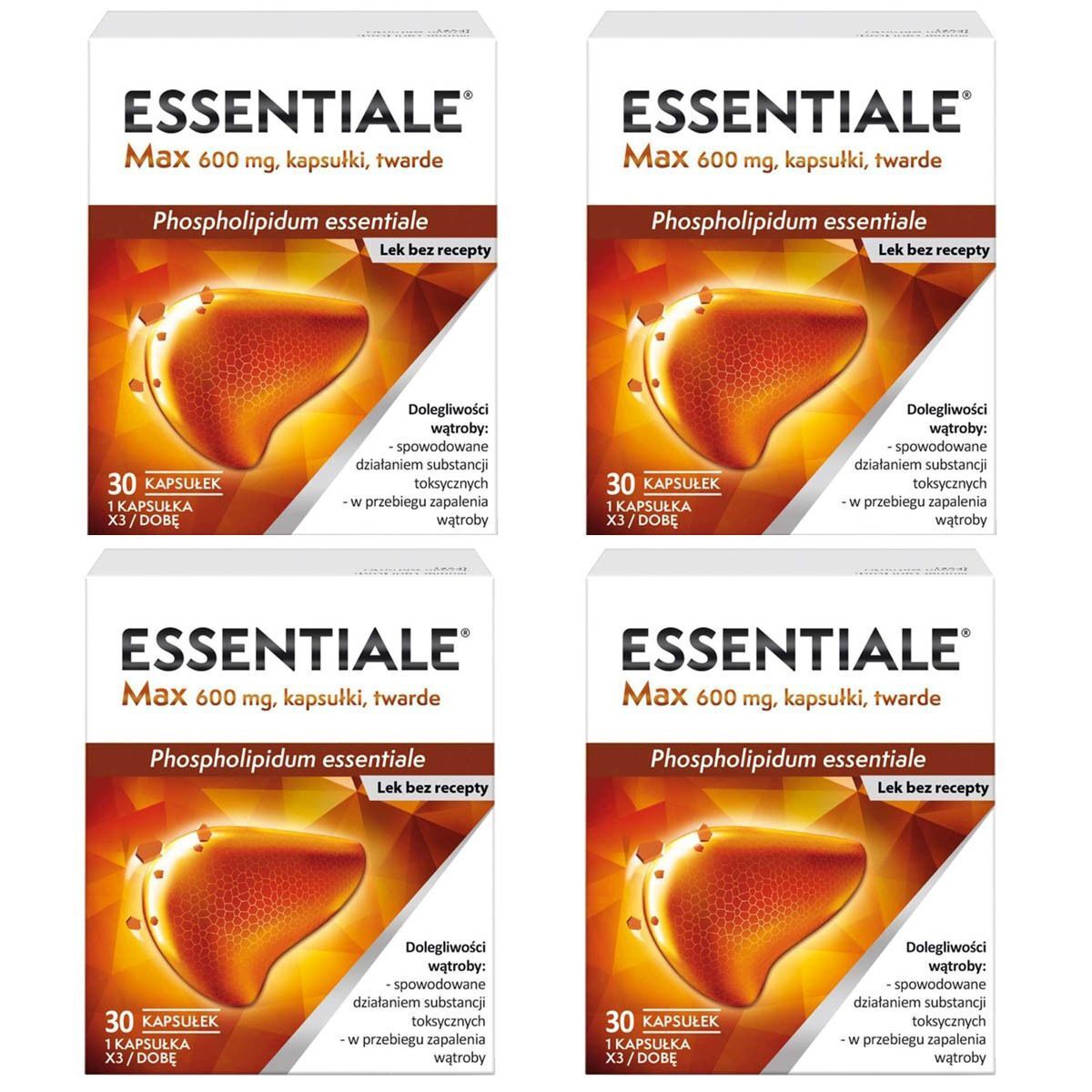 ESSENTIALE | Essentiale MAX 600mg Forte Liver Health (肝內磷脂)健肝護肝 (加強版 ...