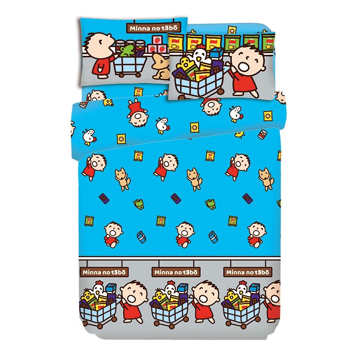 A-fontane | *Sanrio Cotton Collection Bedding Set Minna No Tabo- Single ...