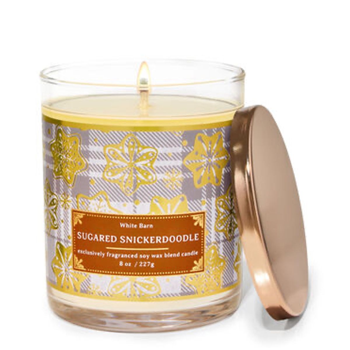 Bath & Body Works | SUGARED SNICKERDOODLE Signature Single Wick Candle ...