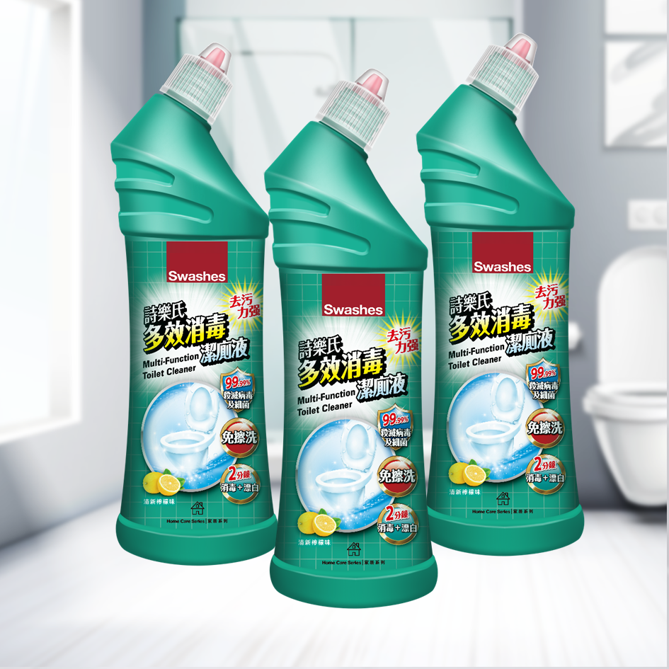 詩樂氏 | 多效消毒潔廁液 500ml x3 | HKTVmall 香港最大網購平台