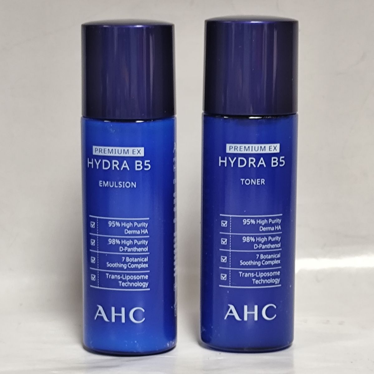 AHC | [2件套裝] 韓國 AHC PREMIUM EX HYDRA B5 玻尿酸 保濕系列乳液&化妝水套裝 (到期日：2026年 ...