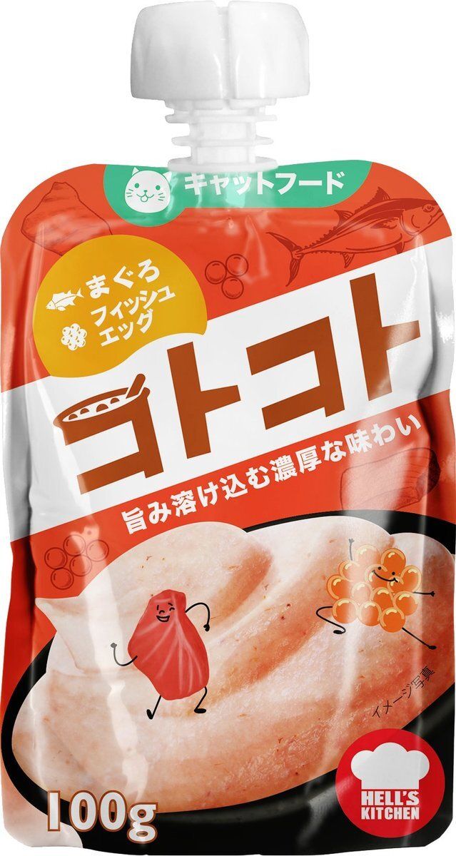 HELL'S KITCHEN | Pouch Tuna & Fish Roe Paste (100g) For Cat | HKTVmall ...