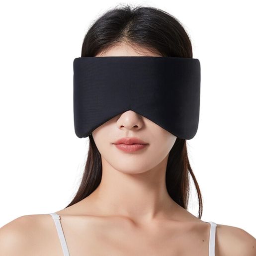 Hong Kong Black cooling blackout sleep eye mask travel sleep eye mask suitable for all head shapes Color Black Graphite fleck 577 HKTVmall The Largest HK Shopping Platform