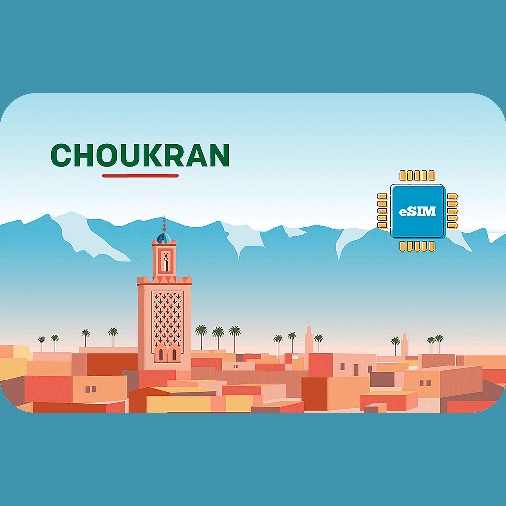 airalo | Choukran - 5 GB - 30 Days | HKTVmall 香港最大網購平台