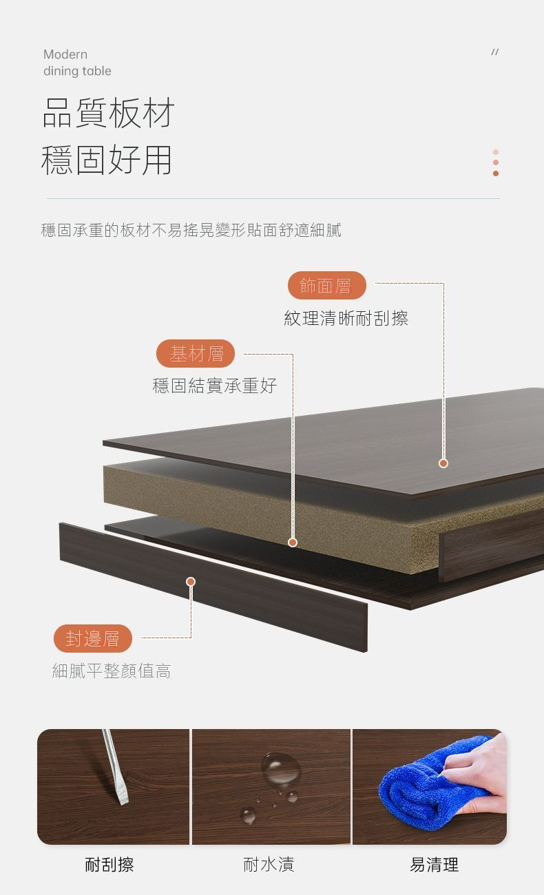 RaySure | 現代簡約家用客廳小戶型可移動伸縮折疊桌 | HKTVmall 香港最大網購平台