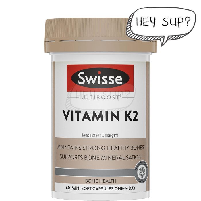 Swisse | Ultiboost Vitamin K2 60 Capsules | HKTVmall The Largest HK ...