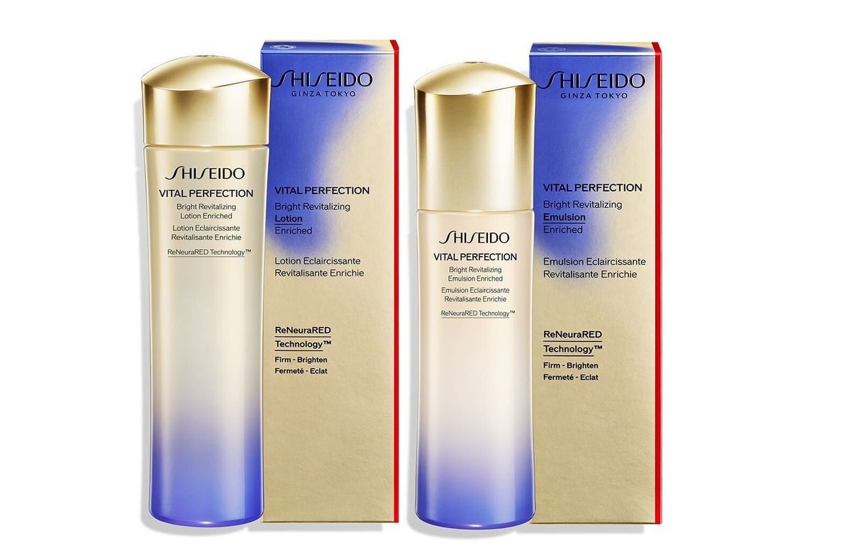SHISEIDO | Vital Perfection - Bright Revitalizing Lotion & Emulsion Enriched Set [150ml+100ml ...