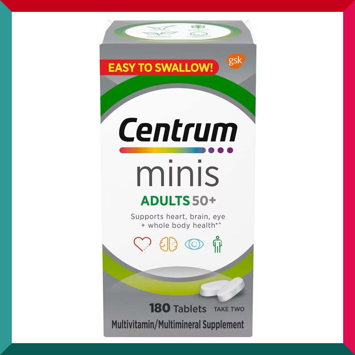Centrum | Centrum Adults 50+, Minis, 180 Tablets | HKTVmall The Largest ...