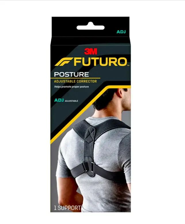 3M | FUTURO Stabilizing Back Posture Corrector (One Size) Adjustable ...