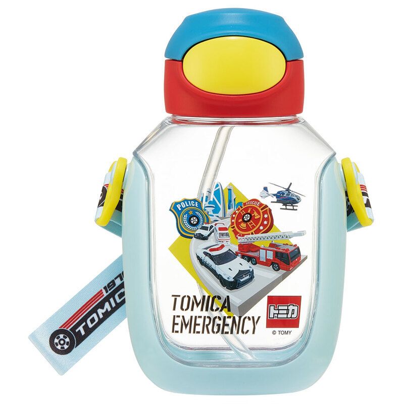 Skater | 彈蓋吸管水瓶 530ml Tomica (PDSH6DX-644085) | HKTVmall 香港最大網購平台