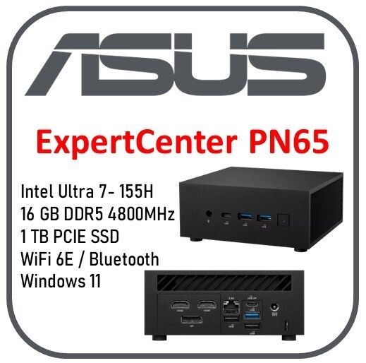 華碩 | ASUS ExpertCenter PN65(Ultra 7-155H / 16GB / 1TB SSD) | RAM : 16GB ...