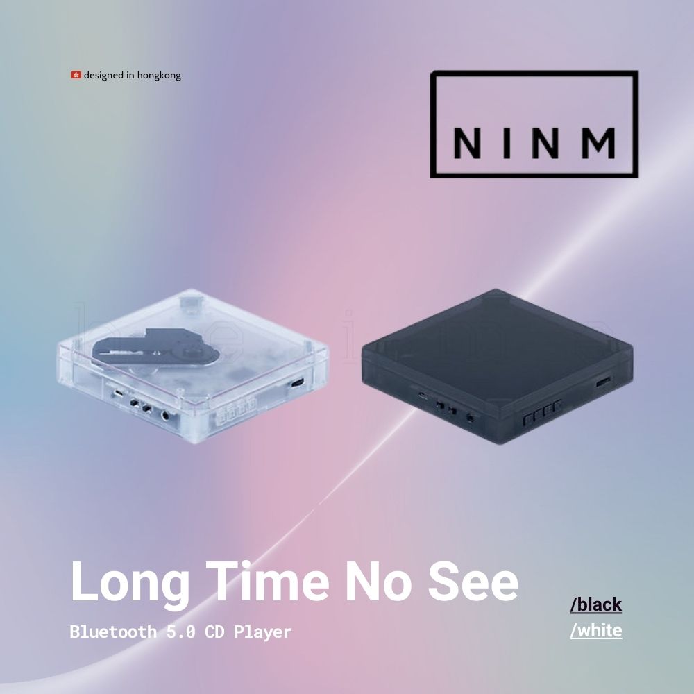 NINM lab | Long Time No See Bluetooth 5.0 CD Player - Black 黑色 | 顏色 ...