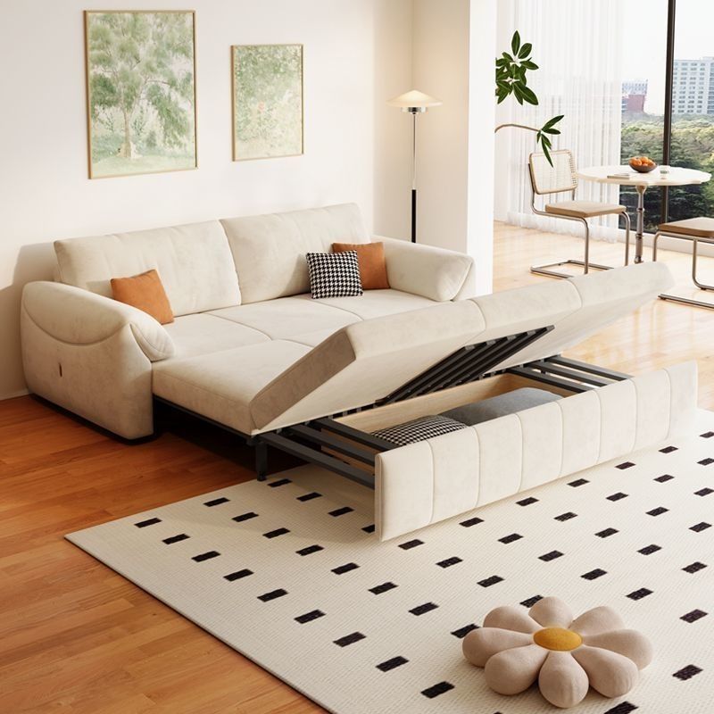 RaySure | 可折疊小戶型忌廉風儲物兩用沙發床 | HKTVmall 香港最大網購平台