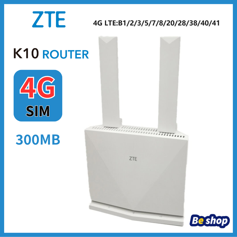 中興 | ZTE K10 4G Router 路由器 4G SIM卡 ROUTER 正品 (平行進口) | 尺碼 : A | HKTVmall ...