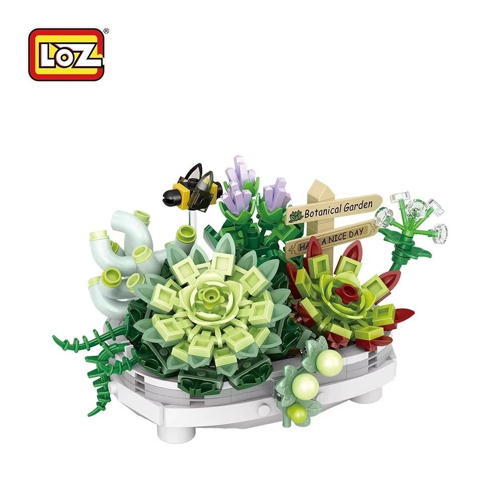 LOZ | Succulent Potted Plant Decorative Building Blocks | HKTVmall The ...