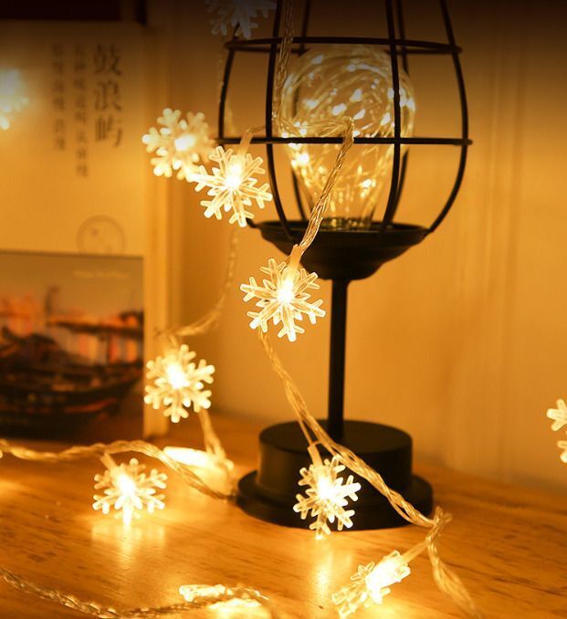 A1 | 20 LED Snowflake String Lights 300cm Christmas Decoration 1 Set | HKTVmall The Largest HK ...