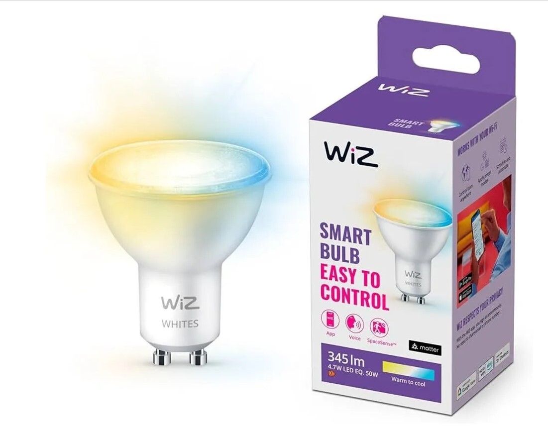 WiZ | WiZ - Spot PAR16 GU10 4.7W 智能燈膽 Smart Light Bulbs (Tunable White ...