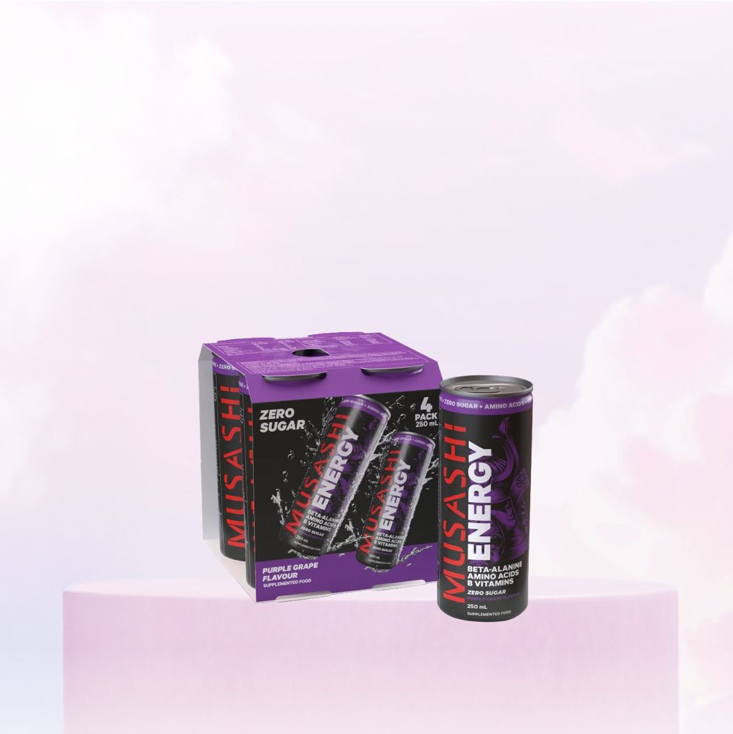 MUSASHI | 能量飲品 - 葡萄味 250ml (6 packs x 4 cans) | HKTVmall 香港最大網購平台