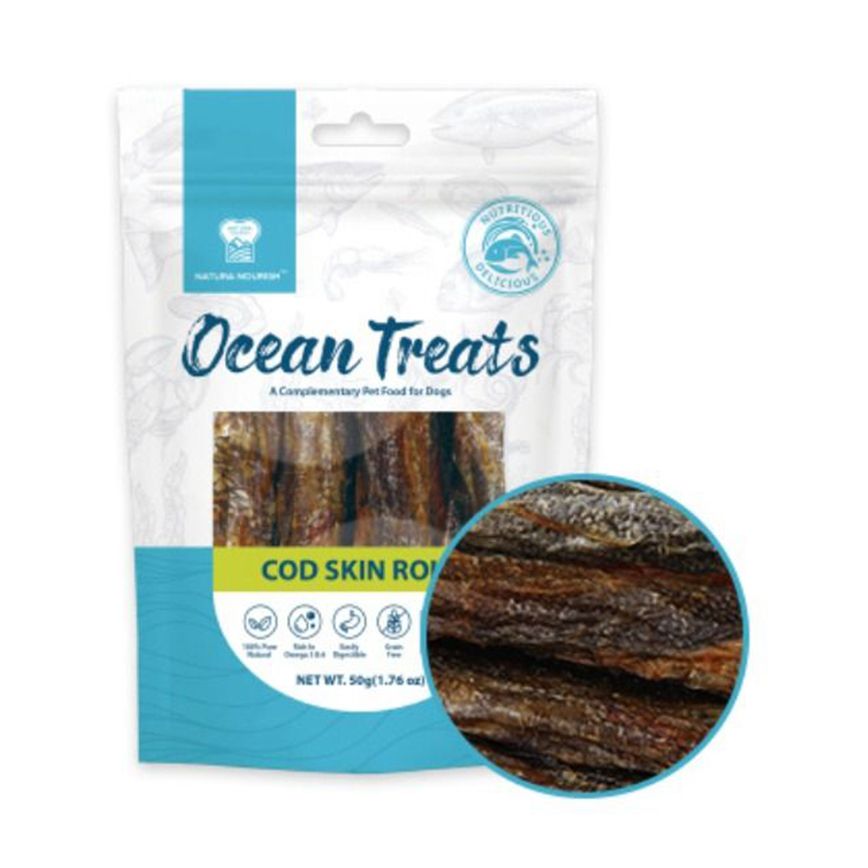 NATURA NOURISH | NATURA NOURISH Ocean Treats 深海鱈魚雞肉皮卷 50g (DT72225 ...